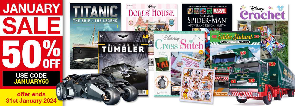 Hachette Partworks - Shop the latest partwork collections